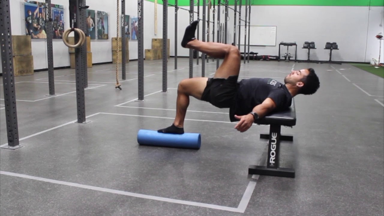 Sprinter Hip Thrust with Foam Roller | CrossFit Invictus - YouTube
