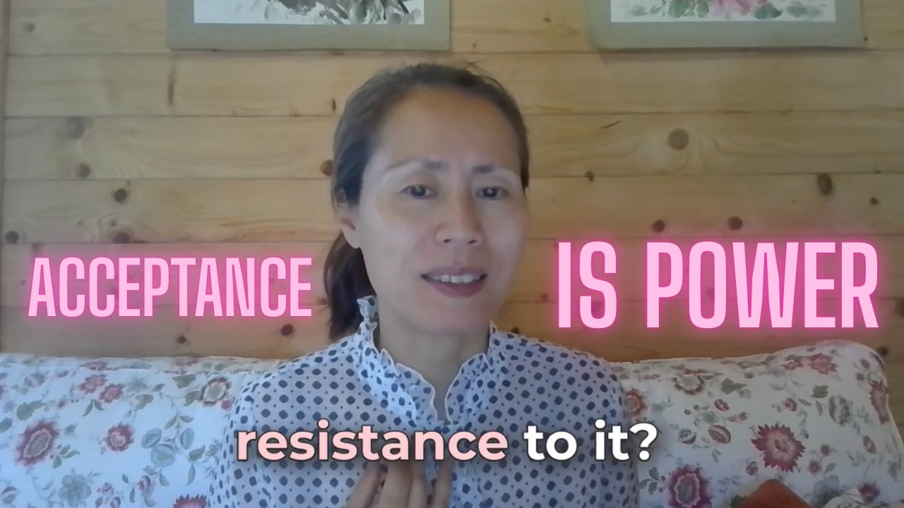 Acceptance Is Not Giving Up — It is Your Power - YouTube