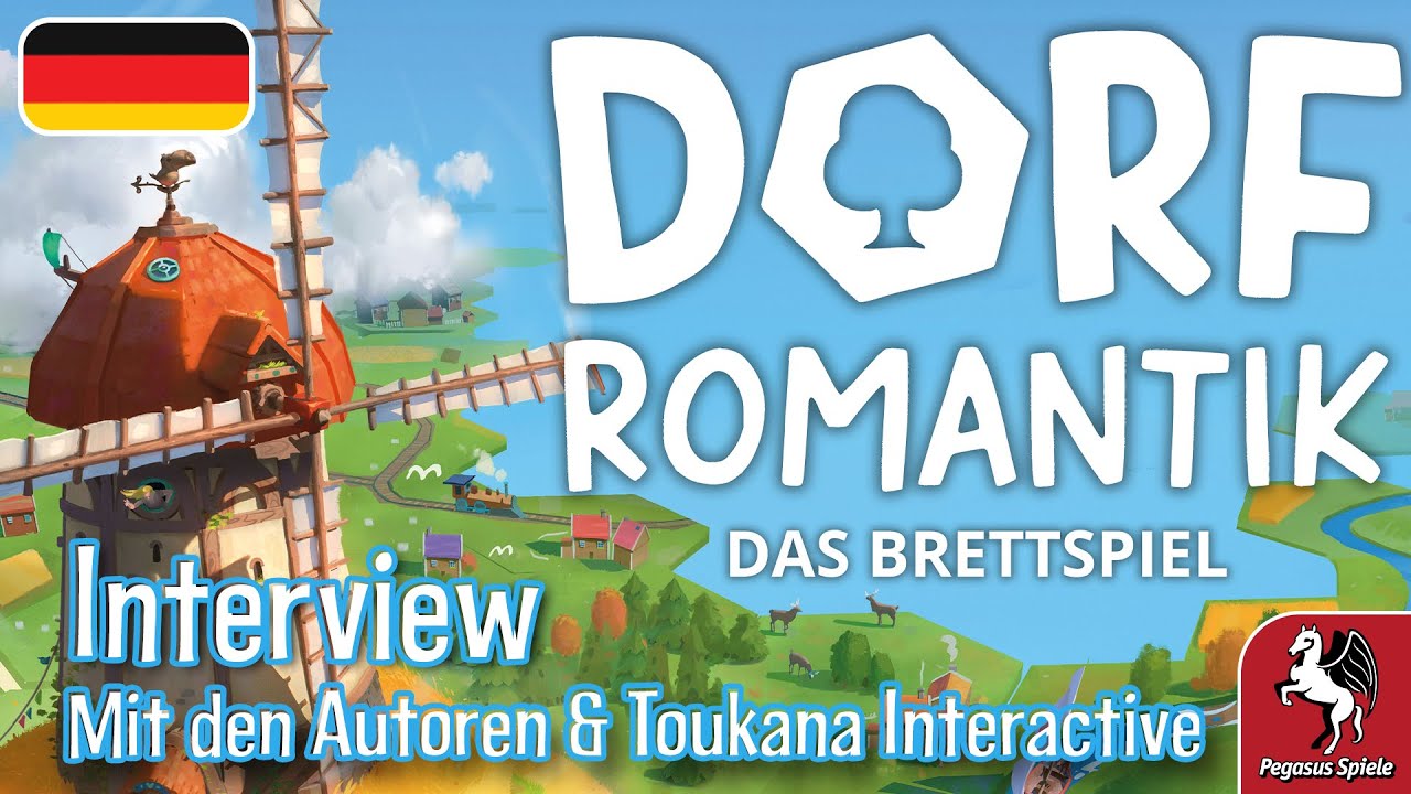 Dorfromantik - Das Brettspiel - Interview mit den Autoren & Toukana Interactive |DE| Pegasus ...