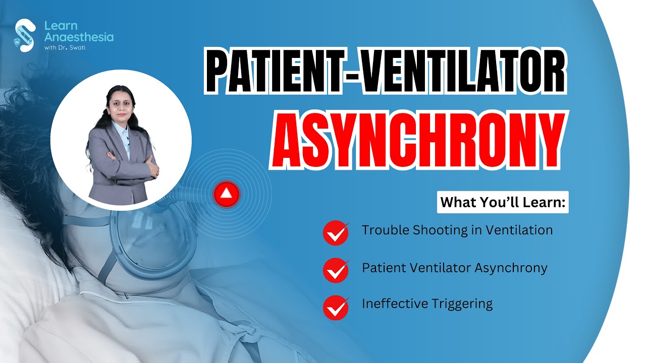 Learn About Ventilator Asynchrony: Anesthesia Residency Video Lecture ...