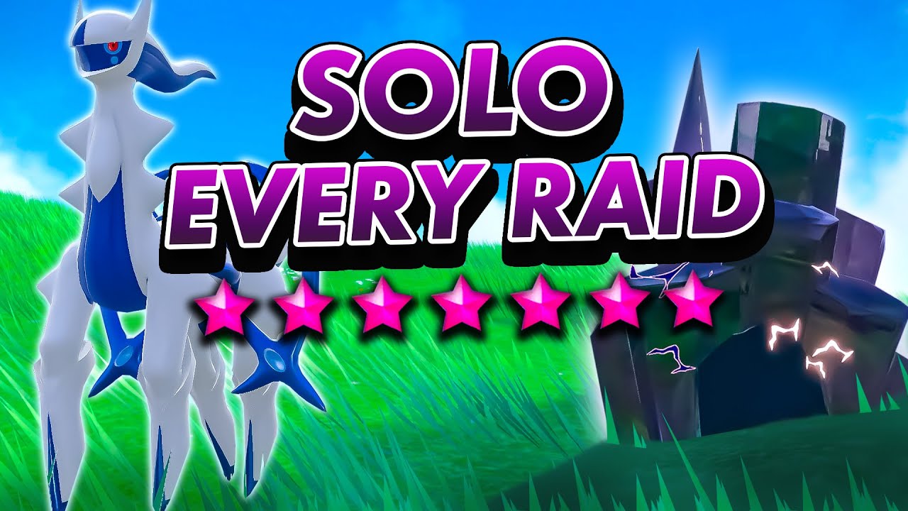 The Build to SOLO EVERY 6 Star Tera Raid EASILY in Pokemon Scarlet and ...