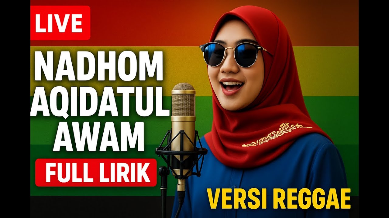 Nadhom Aqidatul Awam Versi Reggae | Full Lirik & Irama Santai - YouTube