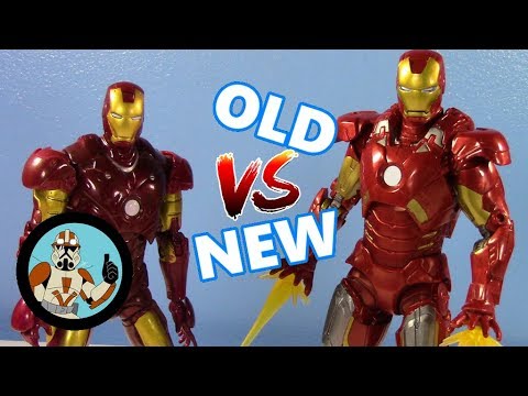 Marvel Legends 6" MCU Iron Man - Old VS New #2 | Jcc2224 - YouTube