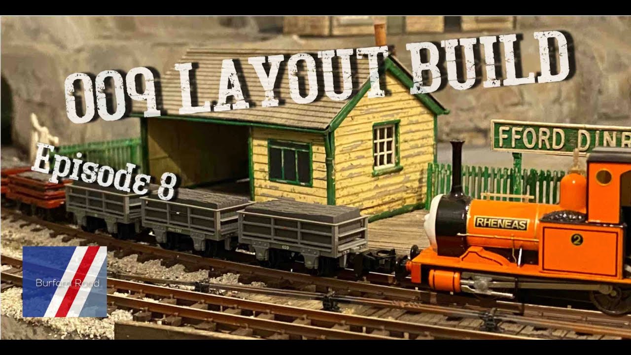 Building a OO9 Model Railway Episode 8: Chipping effect weathering and ...