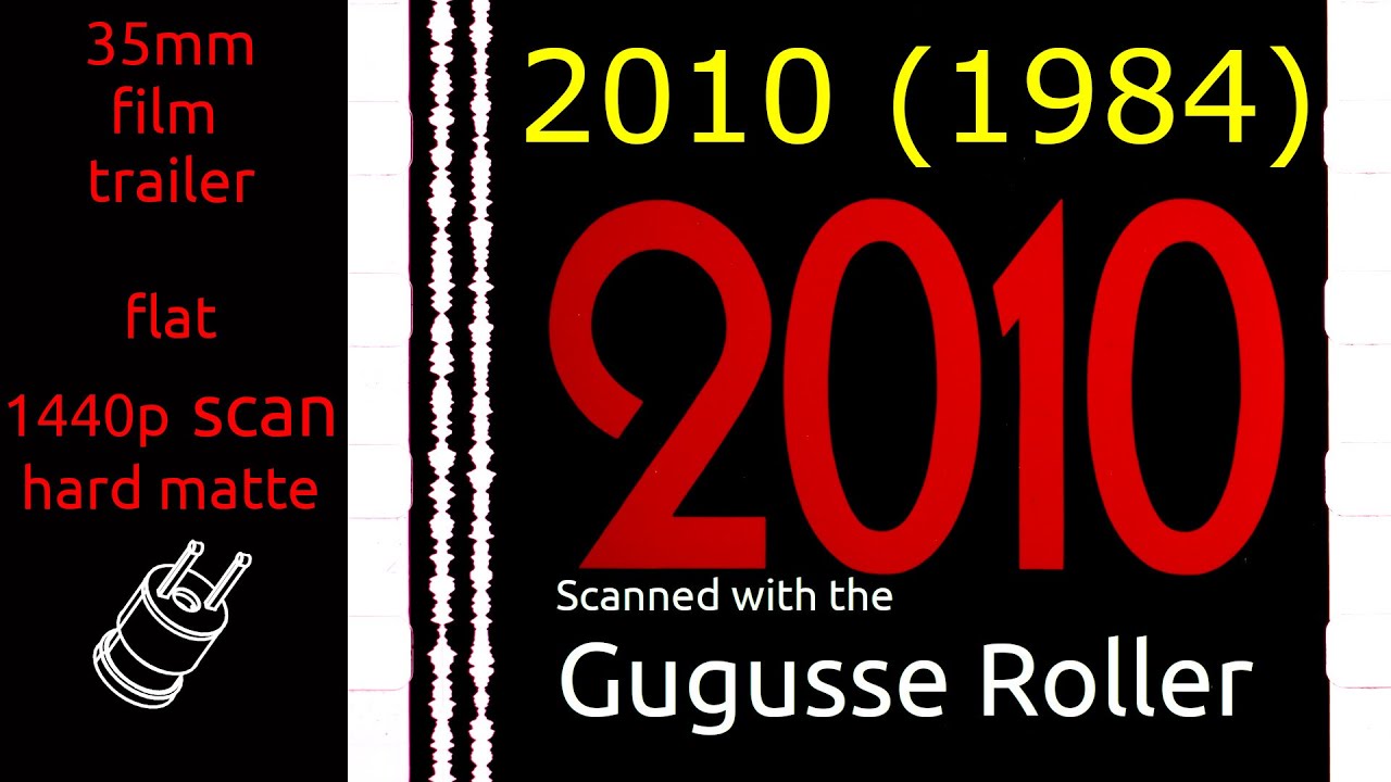 2010 (1984) 35mm film teaser trailer, flat hard matte, 1440p - YouTube