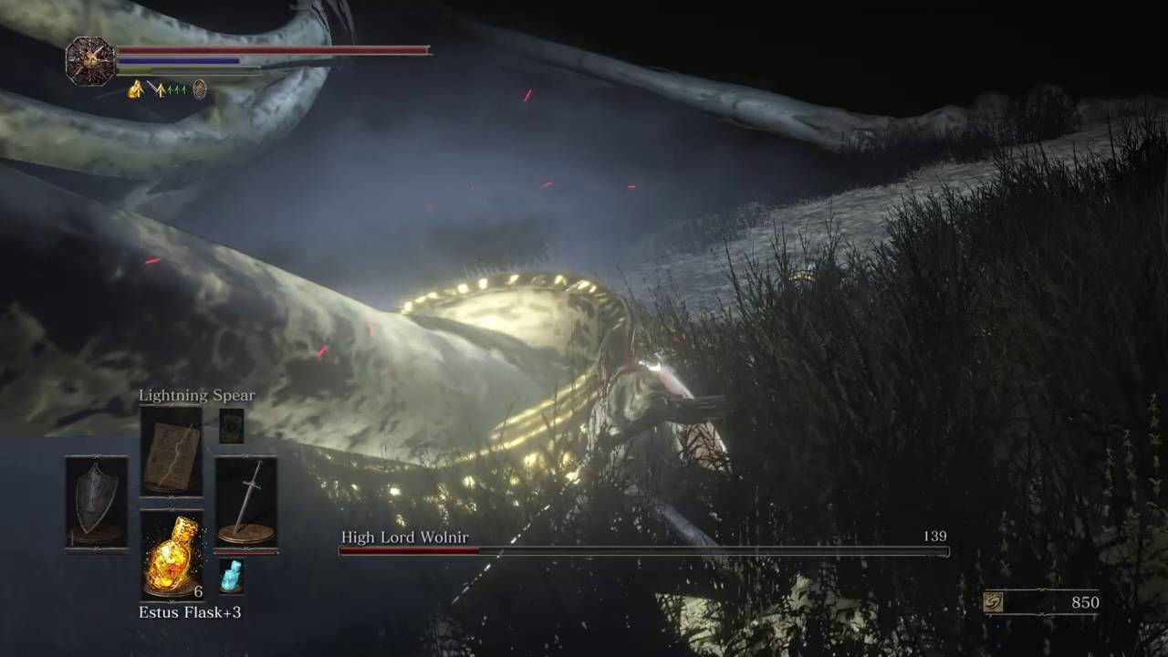 DARK SOULS 3 - High Lord Wolnir - YouTube