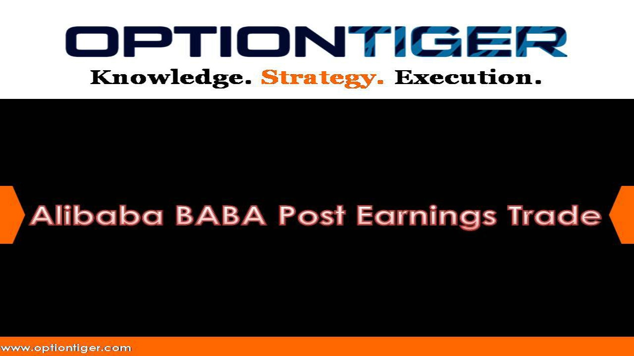 Alibaba BABA Post Earnings Trade by Options Trading Expert Hari ...