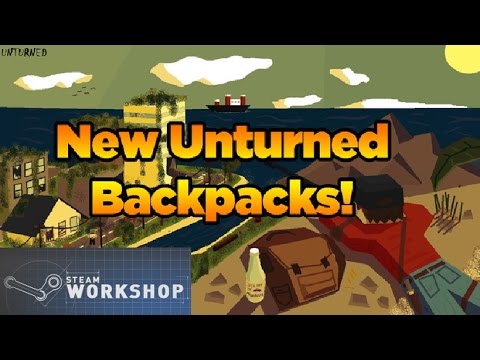 Unturned Mod #2 New Unturned Backpacks! PT BR - YouTube