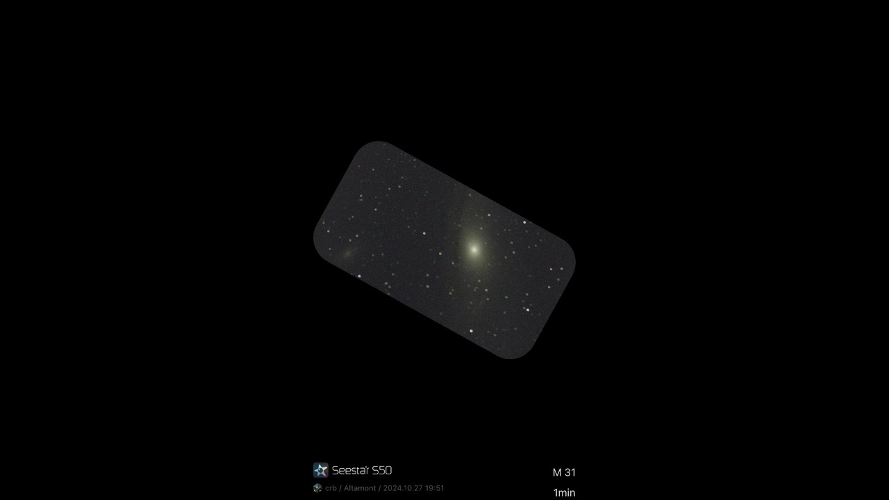 Seestar Tonight! - Live Mosaic Capture - YouTube
