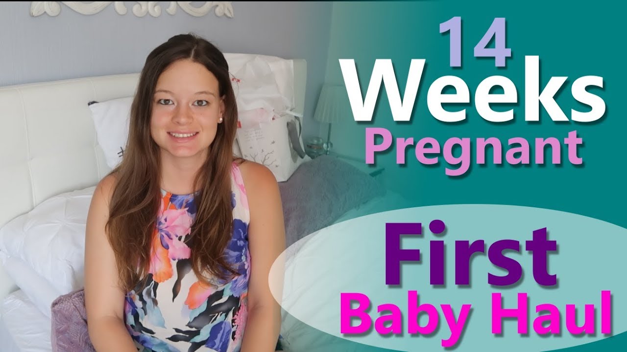 14 Weeks Pregnant Update and First Baby Haul - YouTube