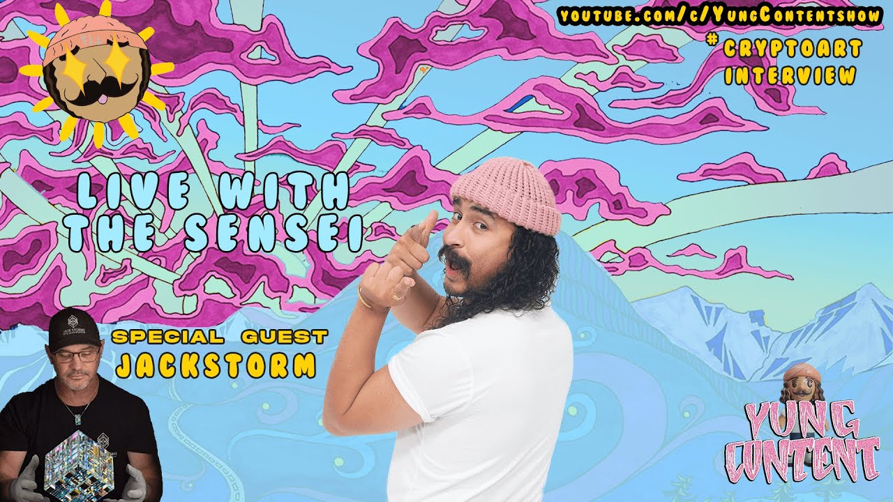 LIVE WITH THE SENSEI 017 FROM PHYSI TO DIGI, JACK STORMS FIRST NFT DROP ...