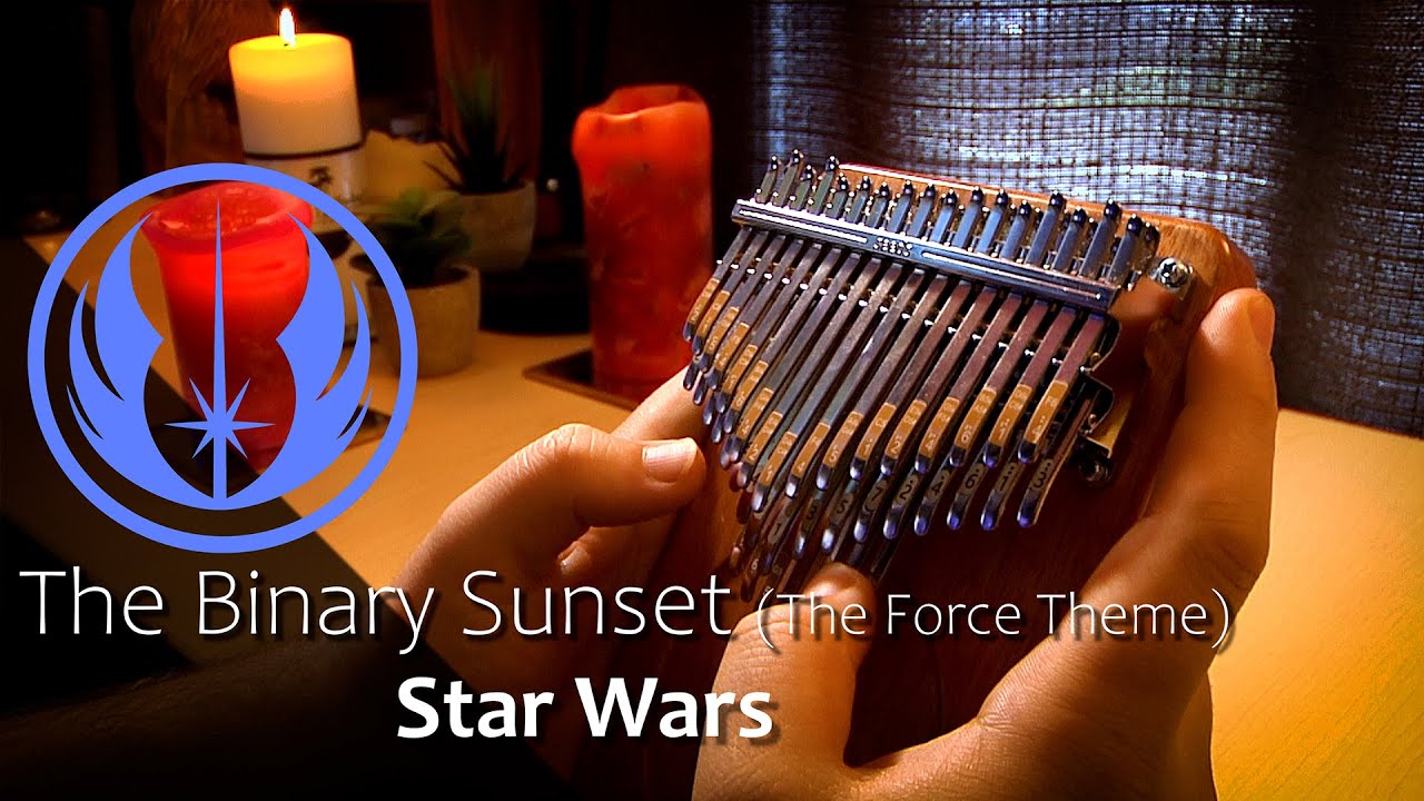 The Binary Sunset (the Force theme) - Star Wars - Chromatic Kalimba cover - YouTube