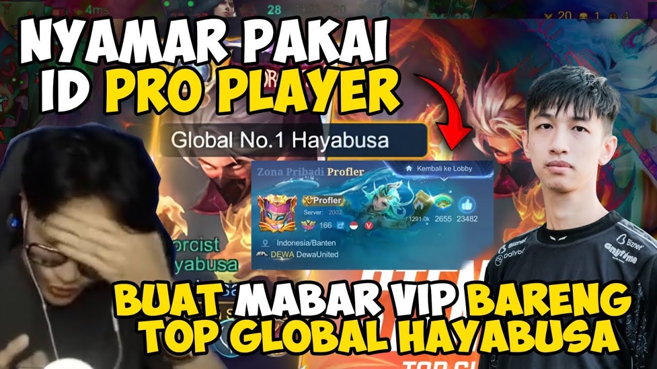 MABAR VIP TAPI PAKAI ID PRO PLAYER(LOGO MPL + VERIF) KE @StenlyWisal ...