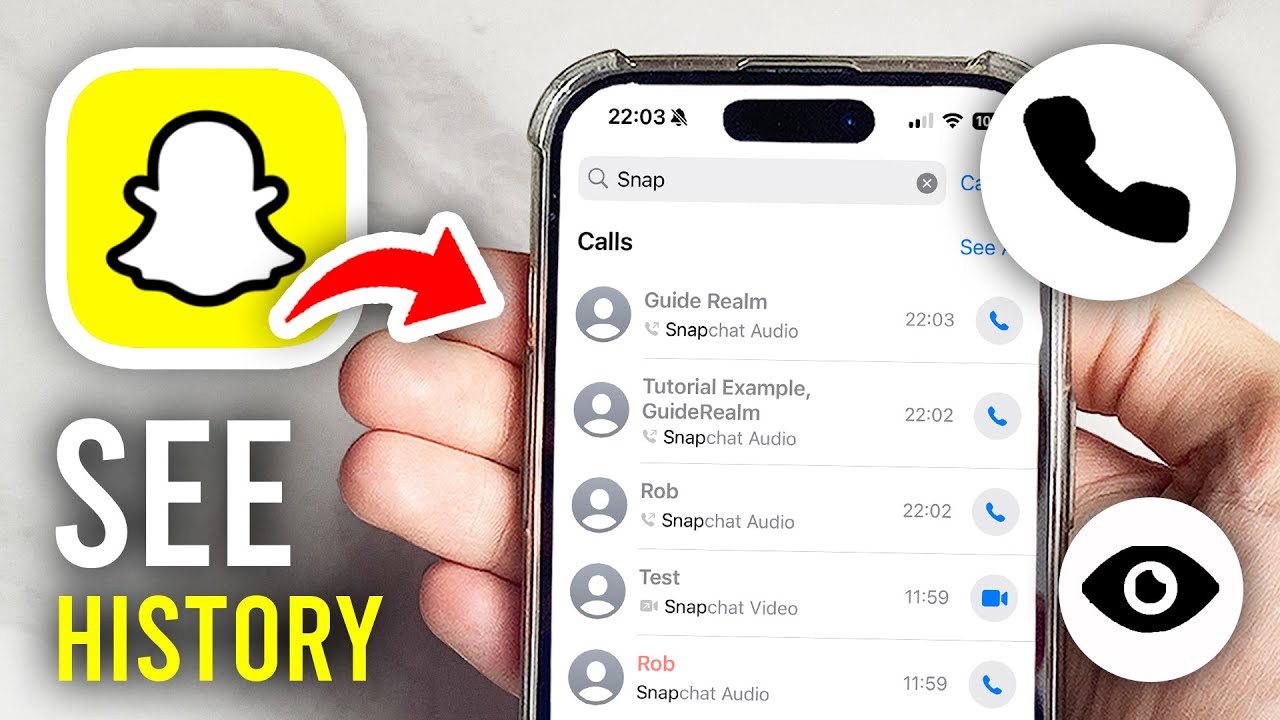 How To See Snapchat Call History - Full Guide - YouTube