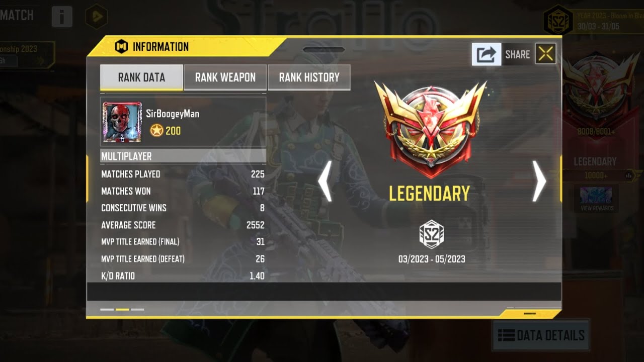 Finally Legendary for the last time | CODM - YouTube