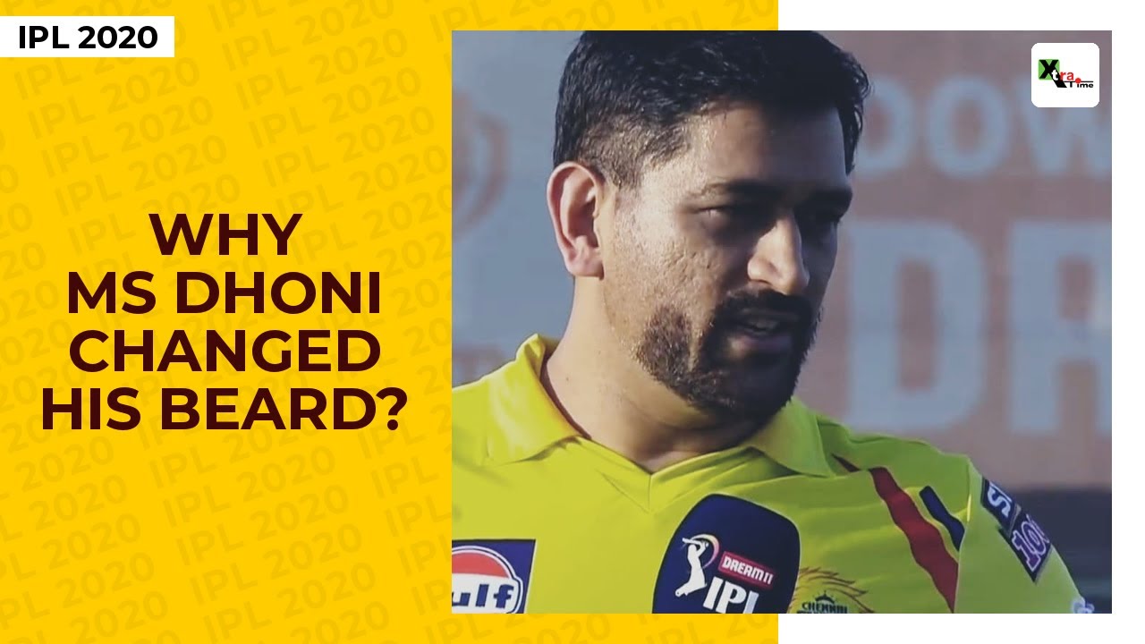 IPL 2020: Did MS Dhoni get inspired by this actor to change his beard ...