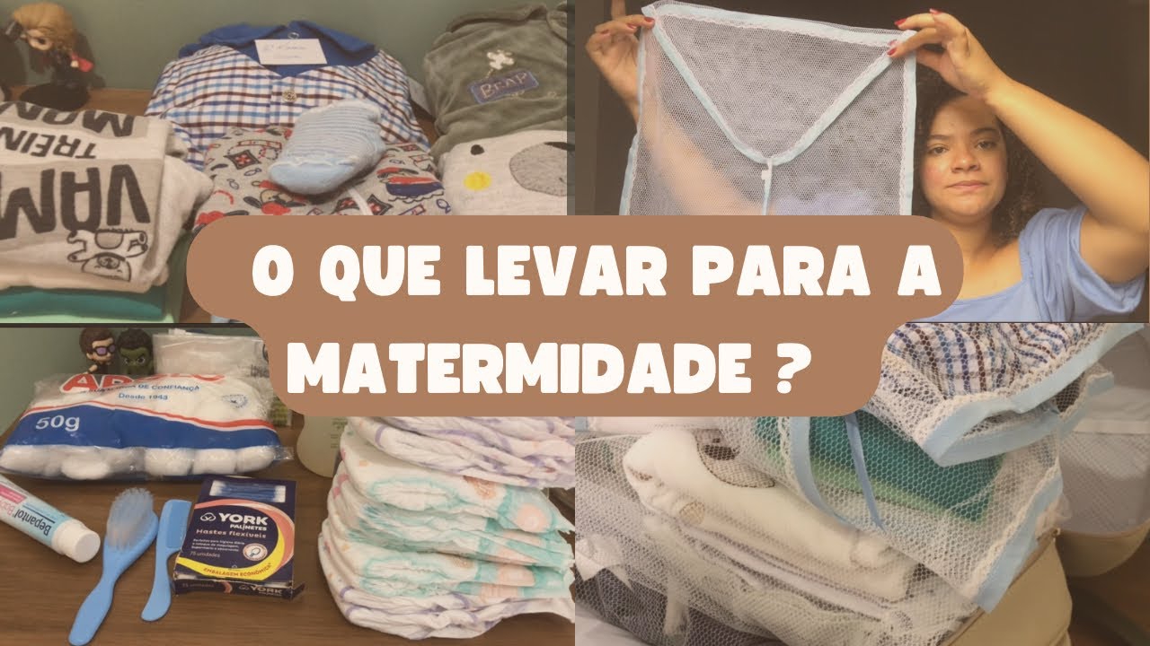 ORGANIZANDO MALA MATERNIDADE DO BEBE- Lista- Pelo SUS - YouTube