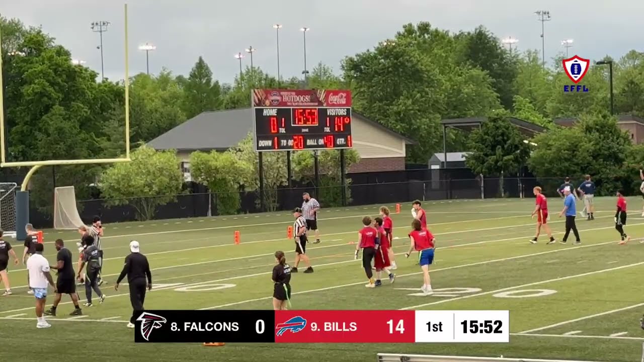 Flag Football Action, LIVE! - YouTube