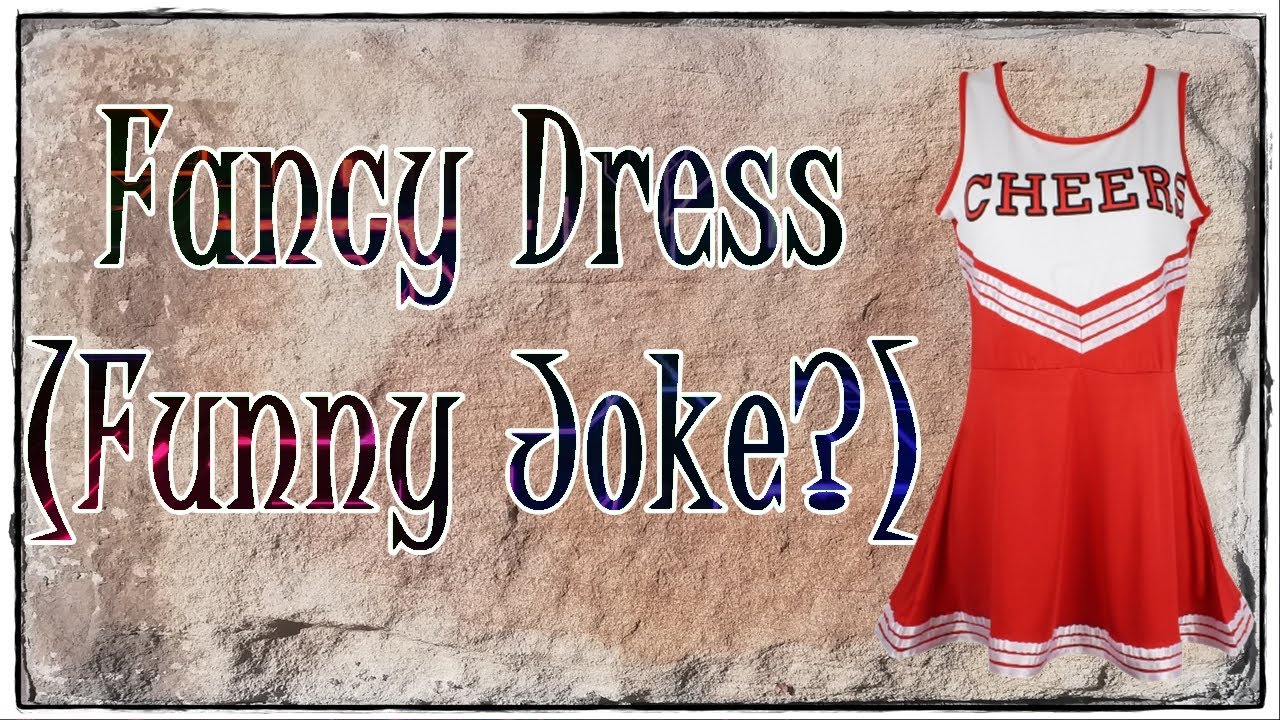 Cheerleader fancy dress costume (Funny Joke) - YouTube
