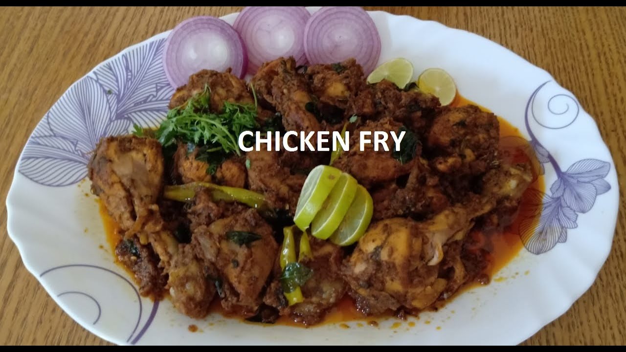 Chicken Fry | Andhra Style | Yummy & Tasty | Restaurant Style Mouth ...