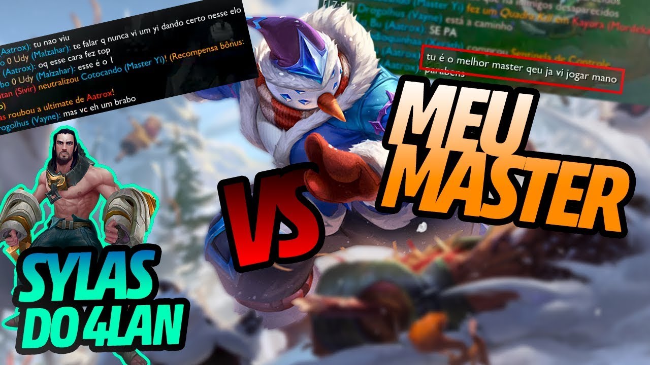 MEU MASTER YI vs O SYLAS DO 4LAN! MATHEUSBT (League of Legends) - YouTube