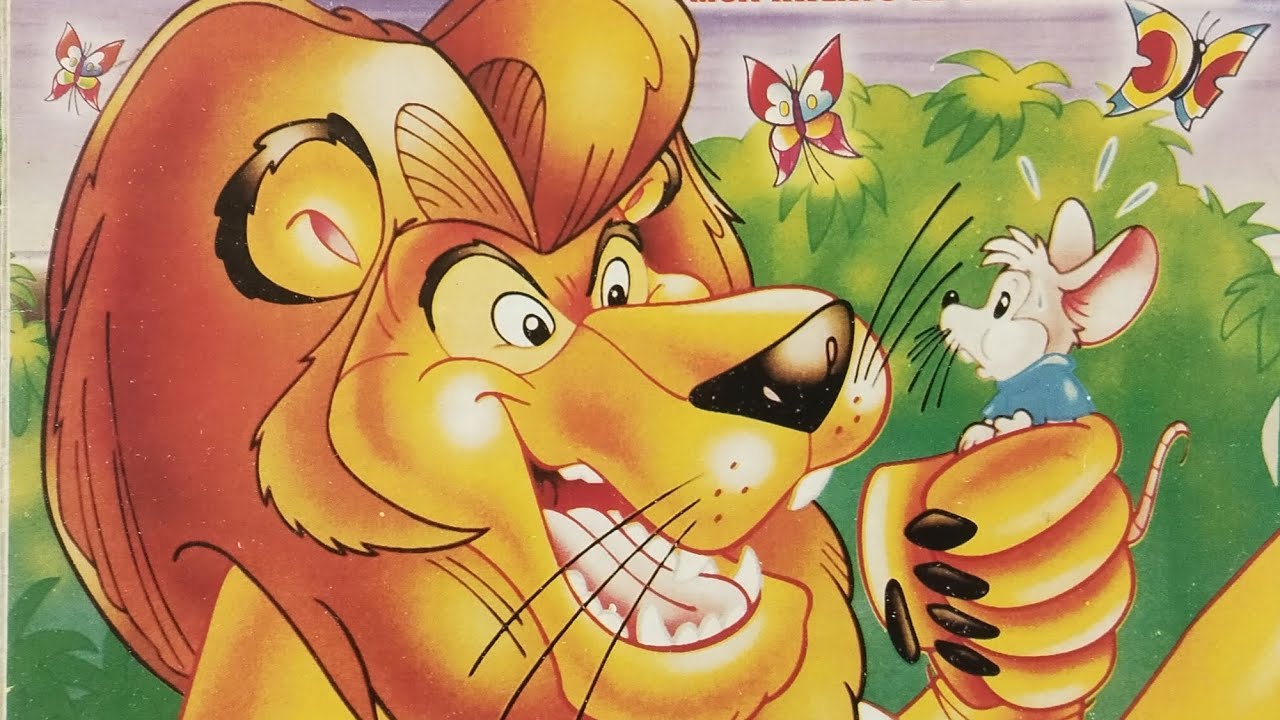 Ang Leon at Ang Daga | Kwentong Pambata | Pabula - YouTube