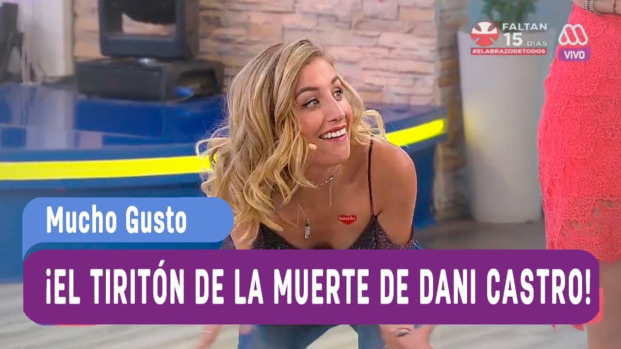 ¡El tiritón de la muerte de Dani Castro! - Mucho gusto 2017 - YouTube