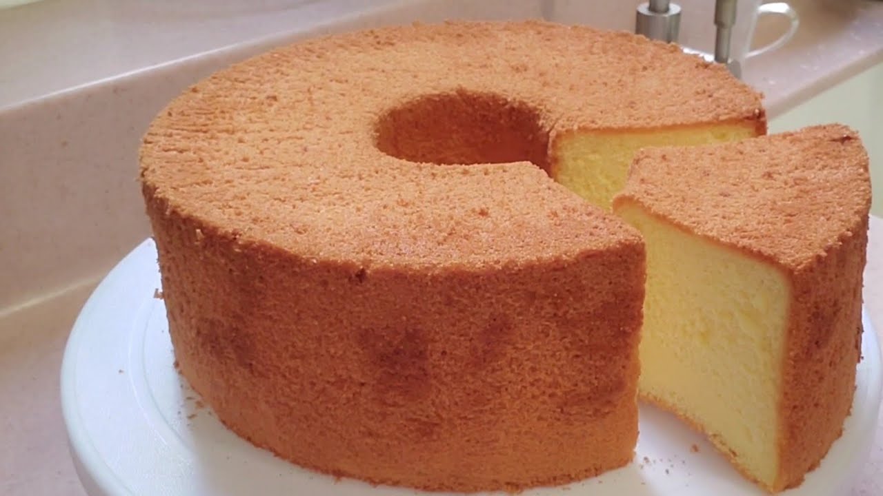 Easiest Basic Chiffon Cake | How to Make Chiffon Cake - YouTube