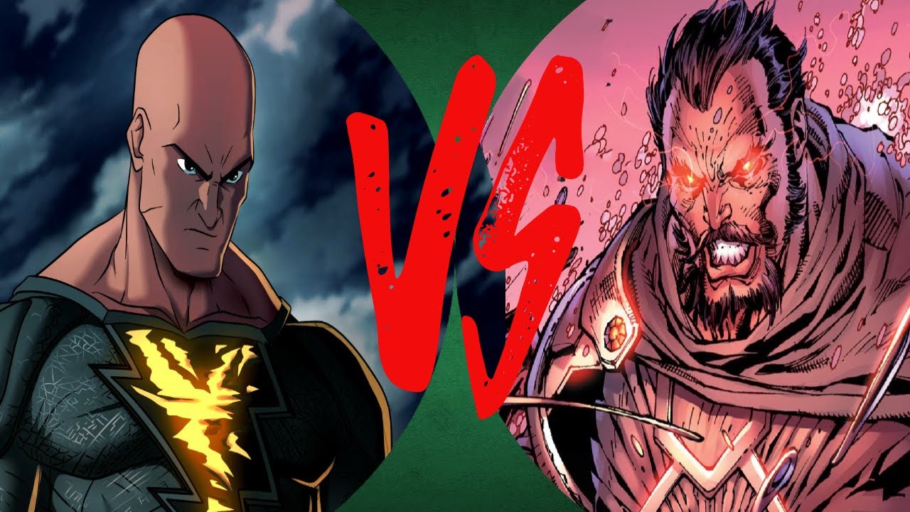 Black Adam VS General Zod (Battle of Gods) | The Shinnin - YouTube