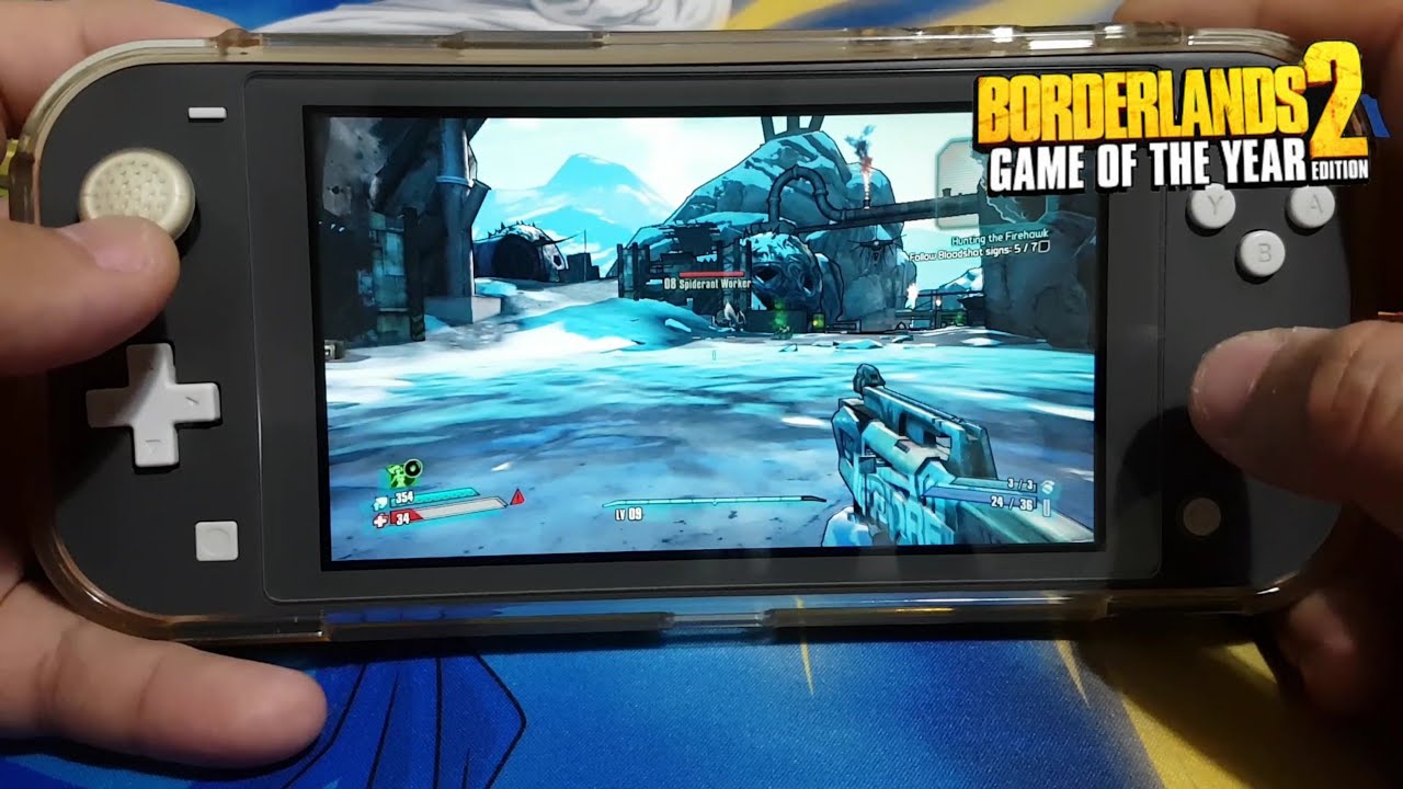 Borderlands 2 on Nintendo Switch Lite Part 10 - YouTube
