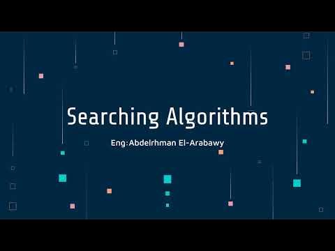 Searching Algorithm using Linear and Binary Search - YouTube