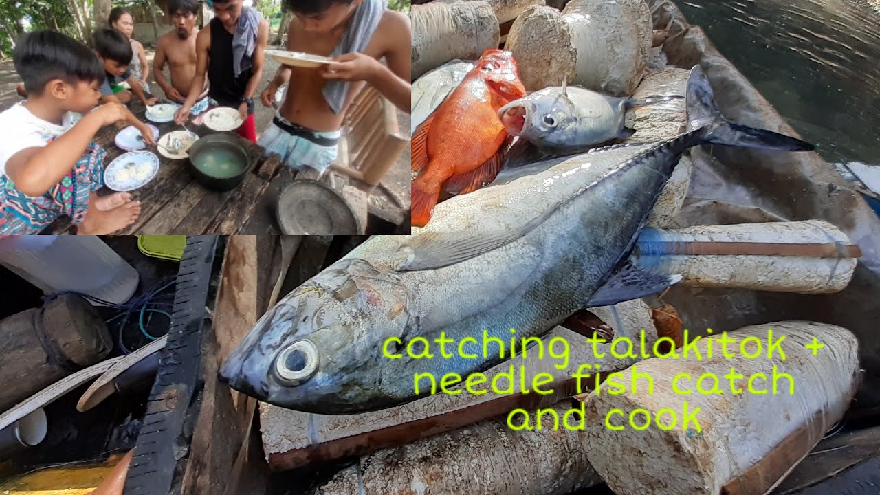 SwEx Ep.43| Buhay mandaragat| catching talakitok + needle fish catch ...