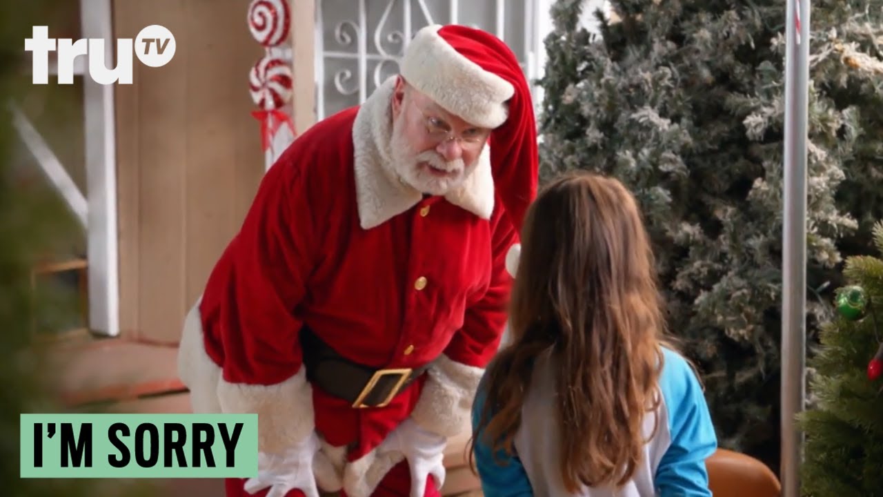 I'm Sorry - Awkward Santa Moment | truTV - YouTube