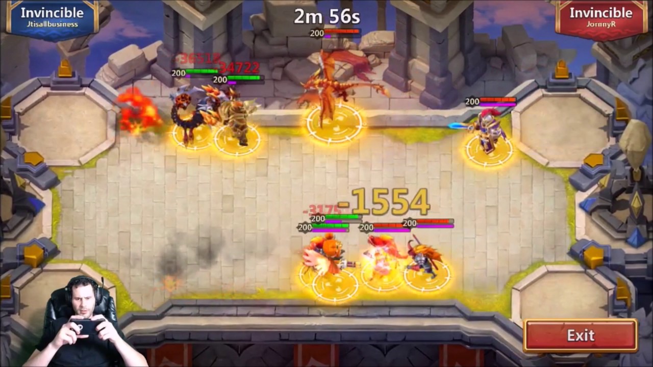 INVINCIBLE Stage 8 Squad Showdown Rank 7th Overall Last Day Castle ...