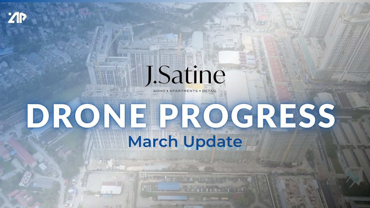 🚀 J Satine Construction Update | Aerial View March 2025 - YouTube