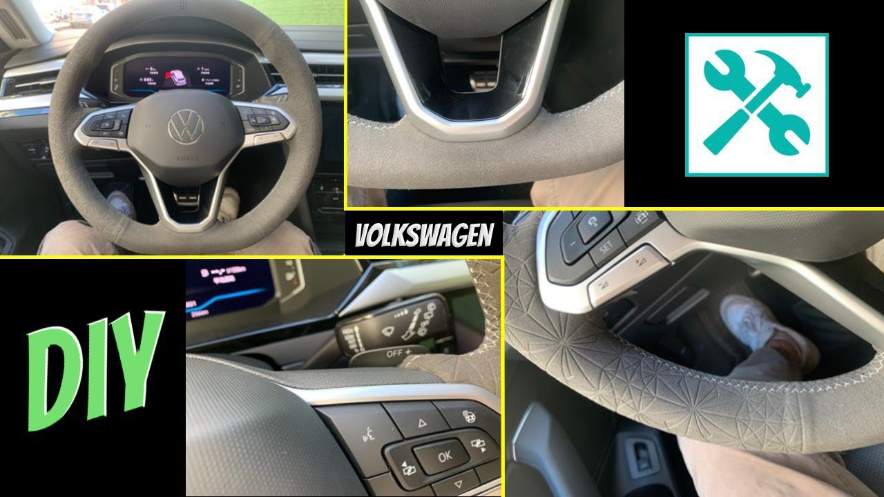 Volkswagen | How to Stitch Leather Steering Wheel? Step by Step ...