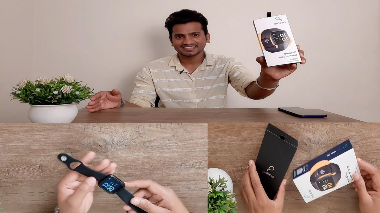 Pebble smart watch unboxing & full review | Best smart watch under best ...