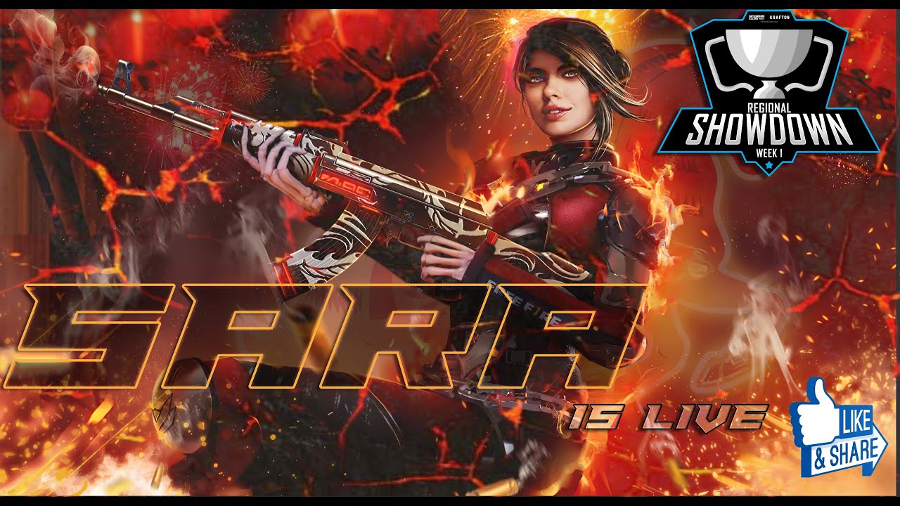 REGIONAL SHOWDOWN WEEK 1 | LIVE WITH GIRL STREAMER SARA - YouTube