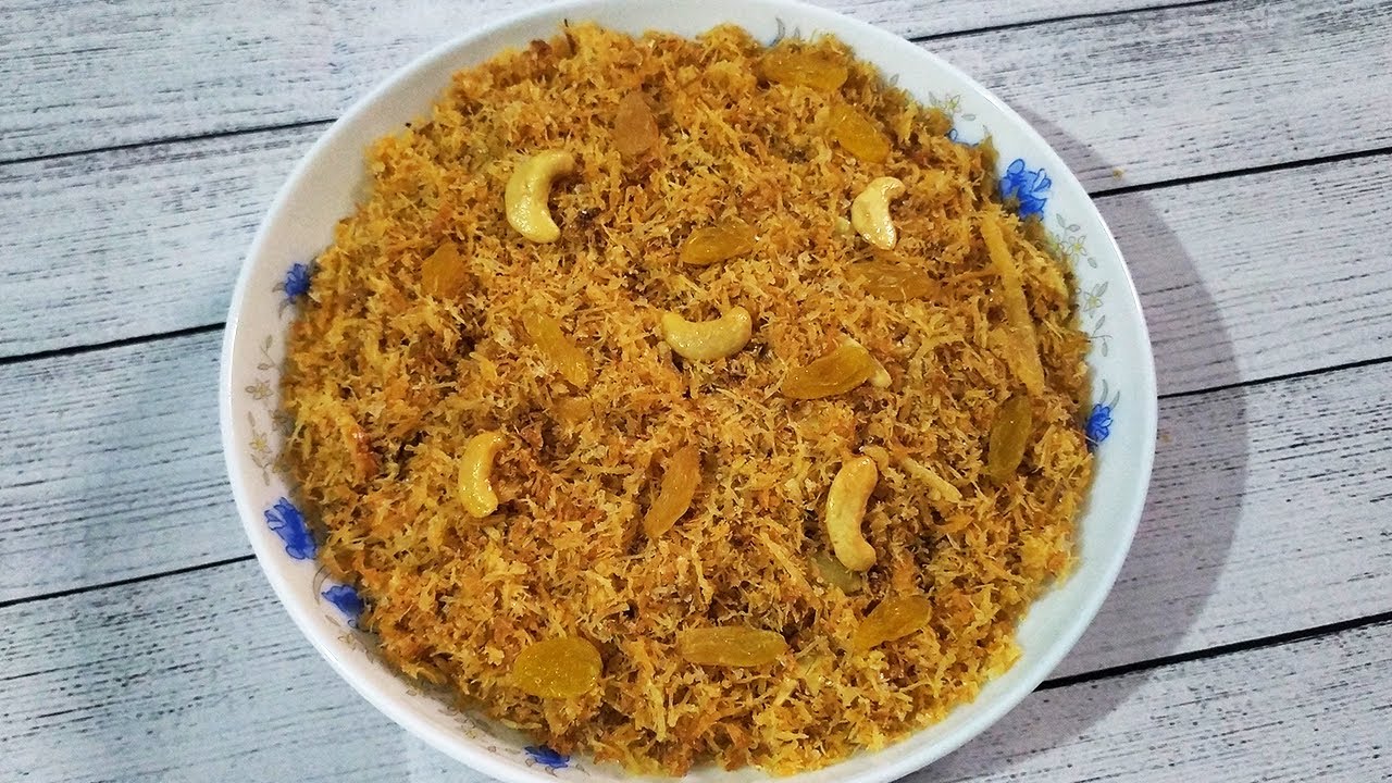 Crispy Semai Recipe | Sweet Vermicelli Recipe | Jorda Shemai Recipe ...