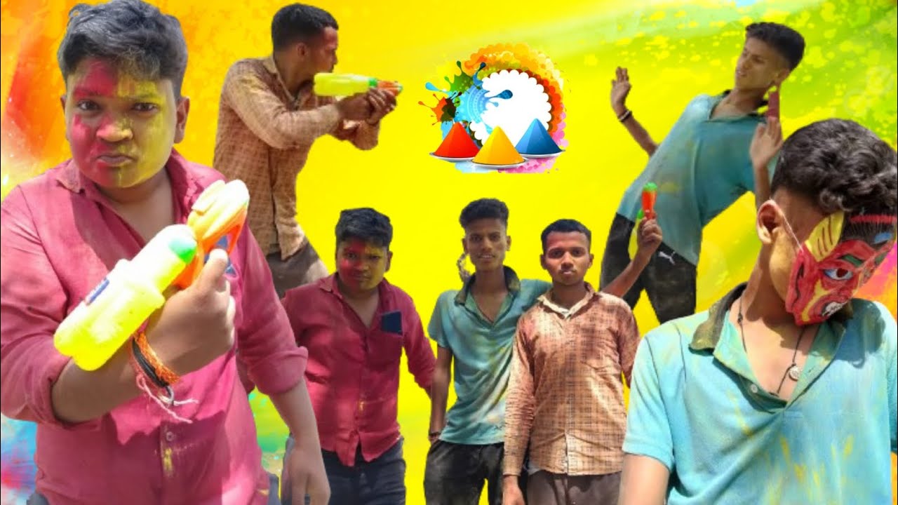 KAPDA फाड होली in Village 😅😅😅😅|presented by Team 46 ....| - YouTube