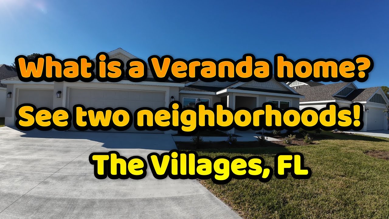 What is a veranda home? The Villages, FL - YouTube