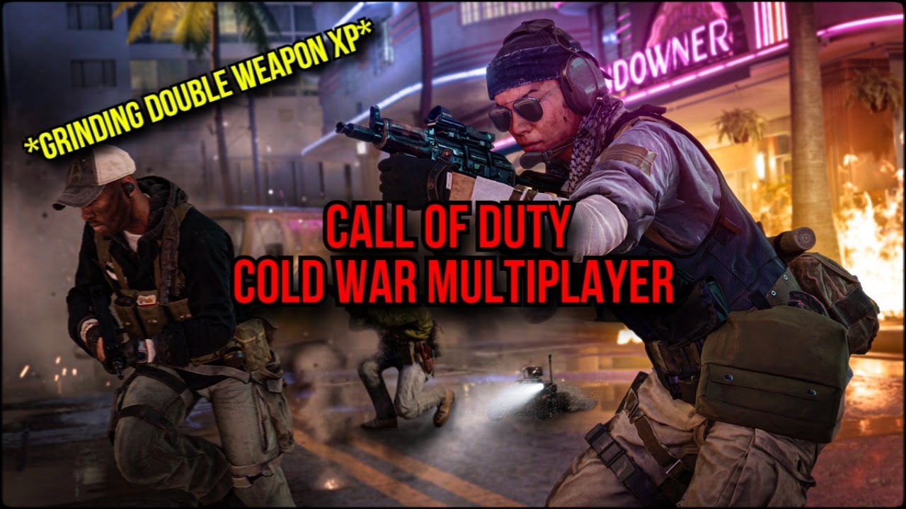 Grinding Double Weapon XP (Call of Duty Cold War) *Can I Get to tier 90 ...