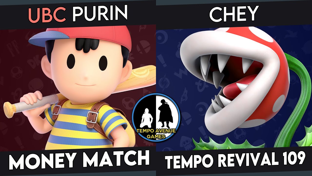 Tempo Revival 109 - Purin (Ness) Vs. Chey (Piranha Plant) - Money Match ...