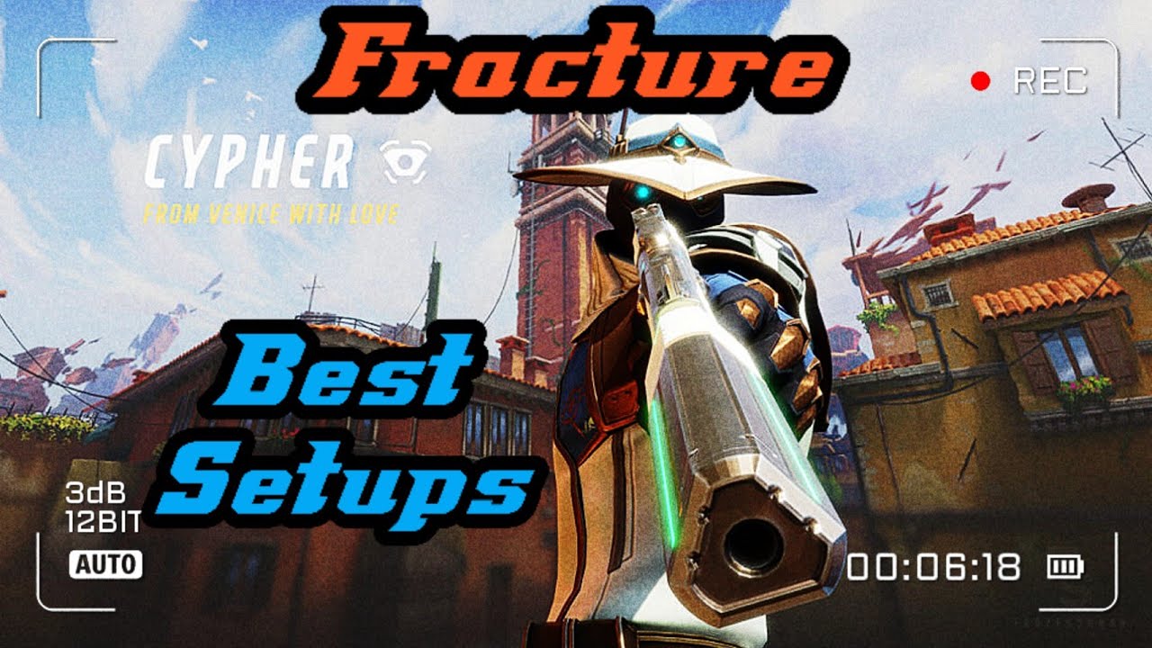 Cypher Best Setups in New Map *FRACTURE* !!!!! - YouTube