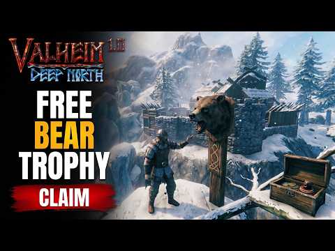 How to Get FREE Bear Trophy Head in Valheim 1.0