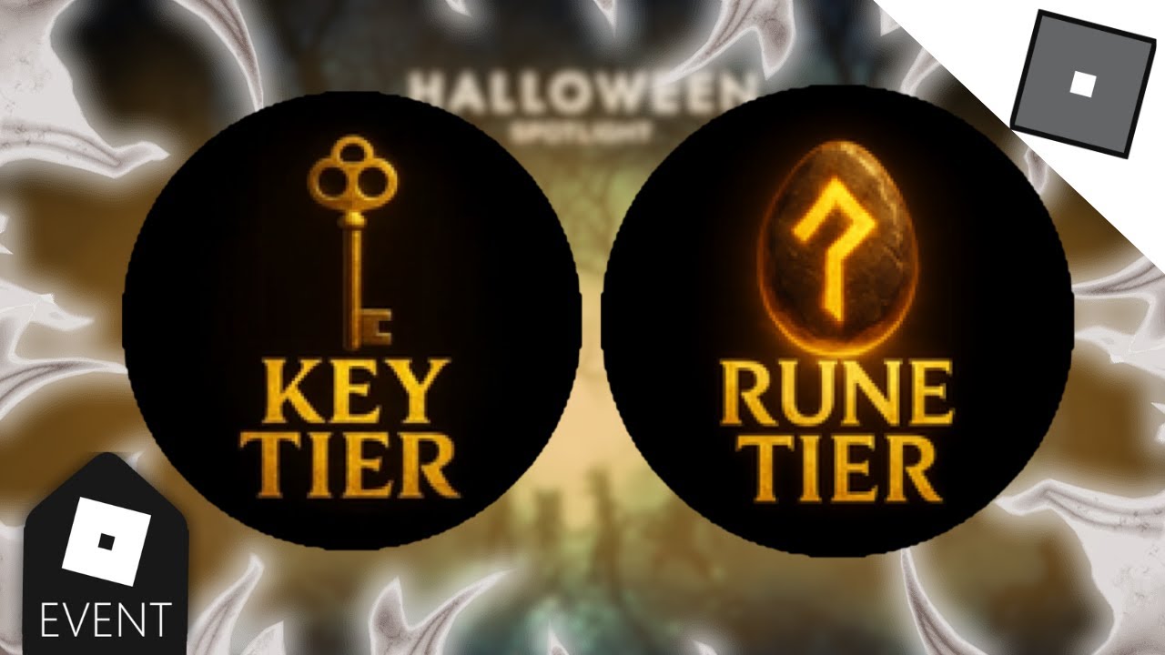 ROBLOX EVENTO - COMO CONSEGUIR A RUNA + CHAVE DO EVENTO HALLOWEEN ...