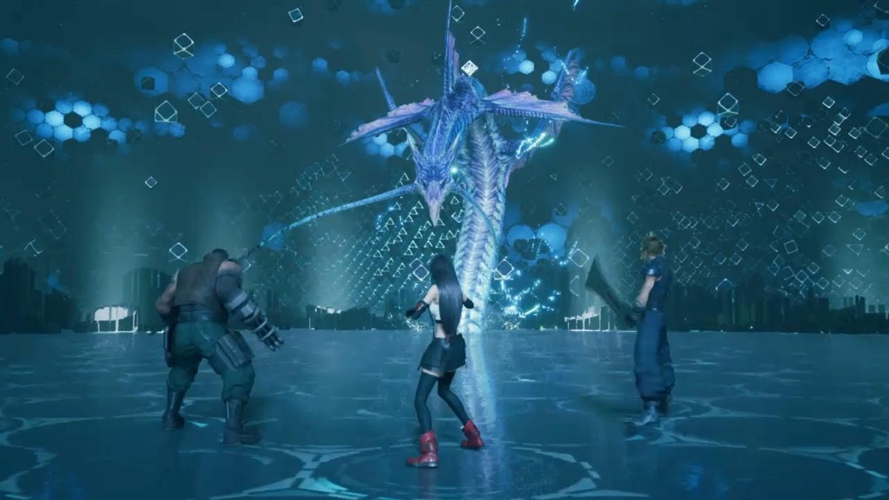 「FINAL FANTASY VII REMAKE」- Leviathan Summon Battle - YouTube