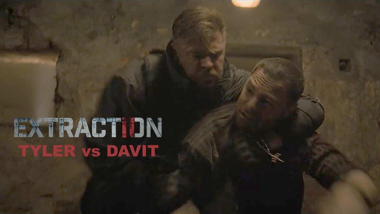 Best Fight Scenes in Extraction 2 | 2023 | Tyler Vs Davit - YouTube