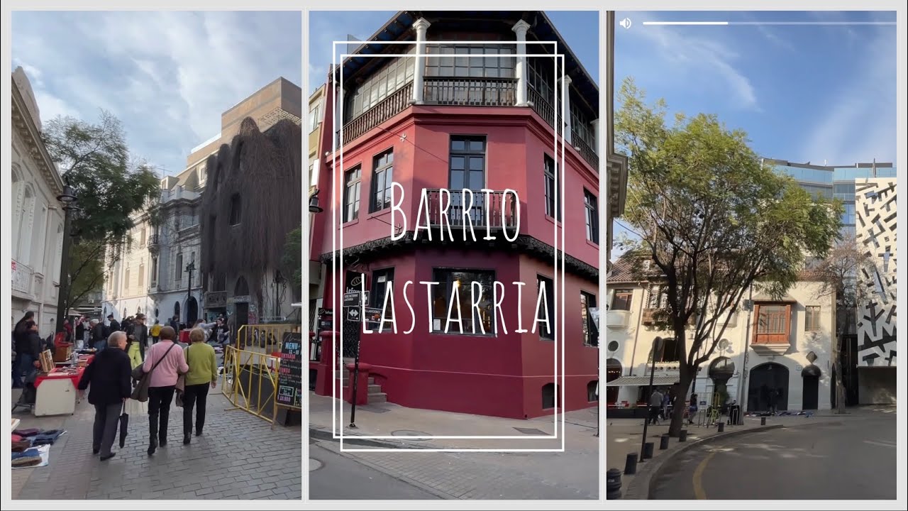 Caminando por Barrio Lastarria, Santiago de Chile. - YouTube