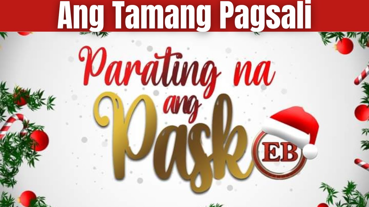 Parating Na Ang Pasko Sa Eat Bulaga | Paano Sumali? - YouTube